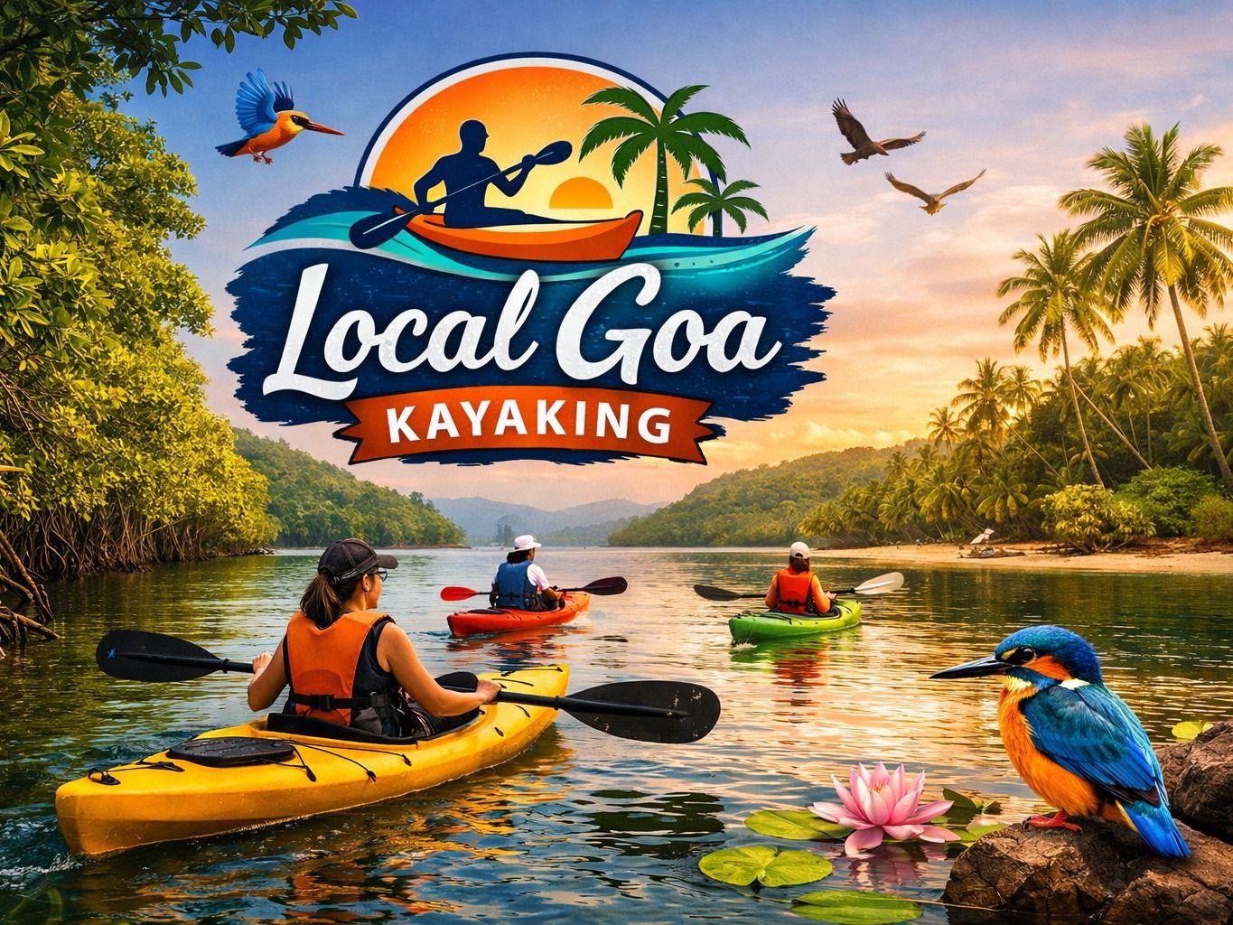 Local Goa Kayaking